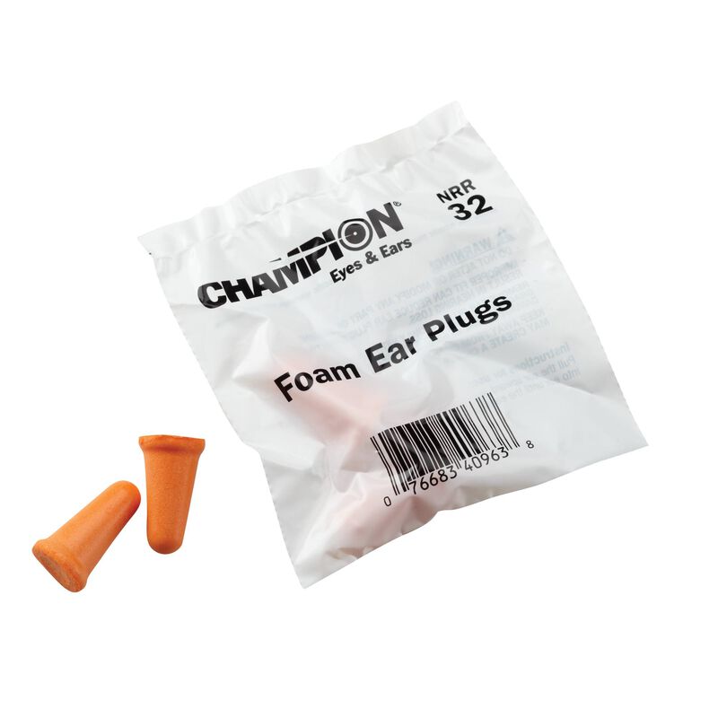 Foam Ear Plugs for Shooting | Champion Target