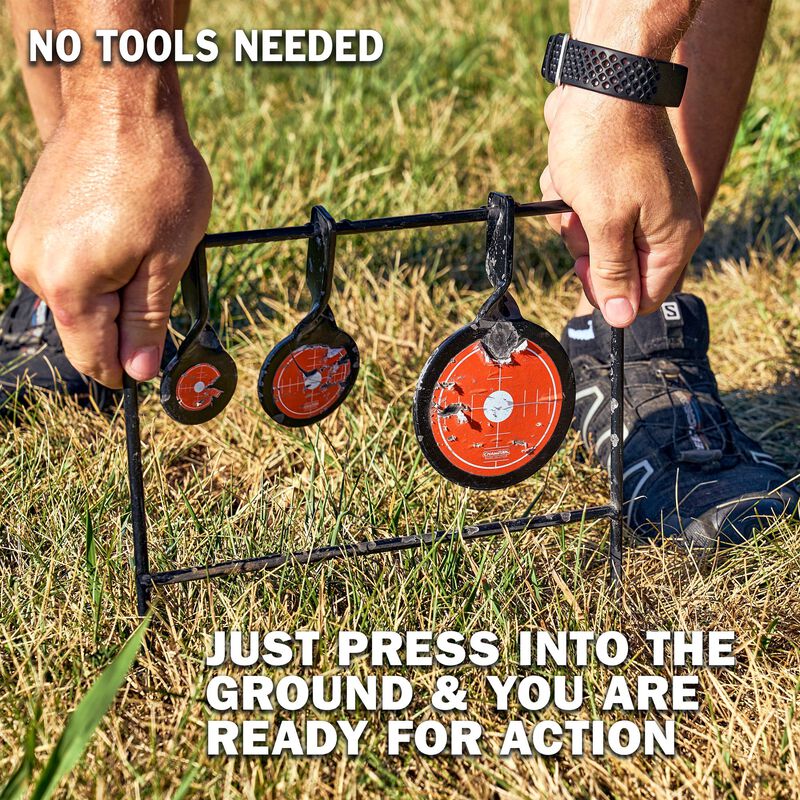 Buy Rimfire Triple Gong Spinner Target and More | Champion Target