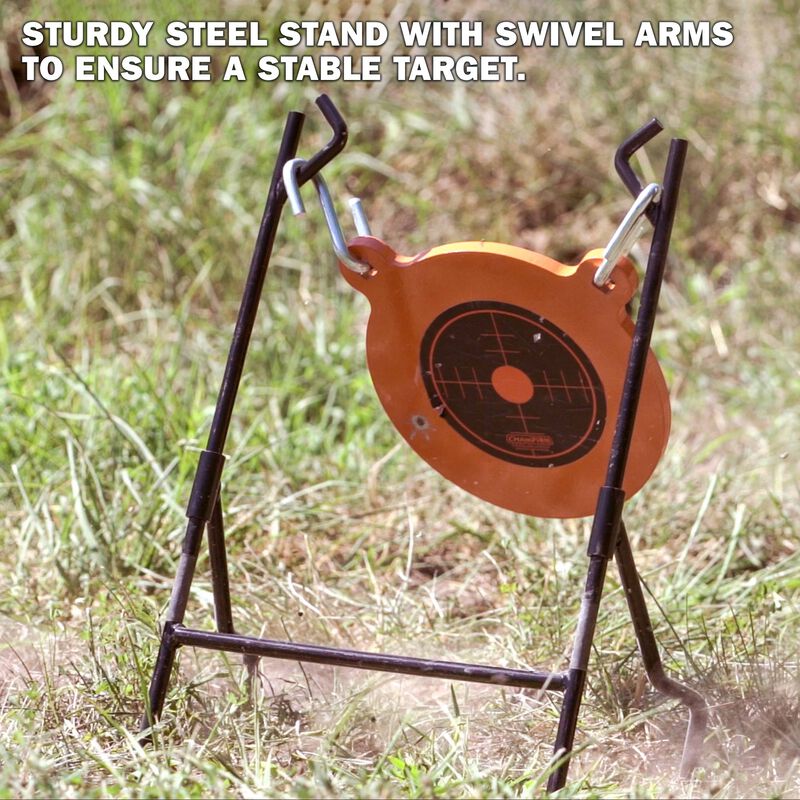 Centerfire Hanging Steel Gong Target | Champion Target