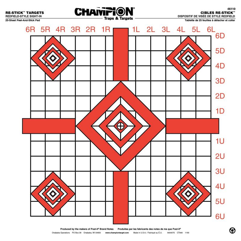 Buy Re-Stick™ Targets and More | Champion Target