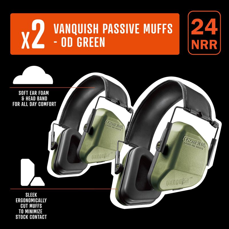 Vanquish Passive Hearing and Eye Protection Range Kit | Champion Target