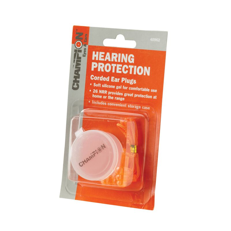 Silicone Gel Ear Plugs for Shooting | Champion Target