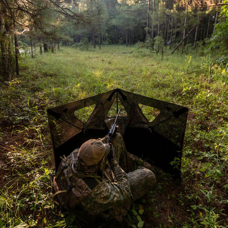 Buy Double Bull SurroundView Stakeout Hunting Blind in Greenleaf ...