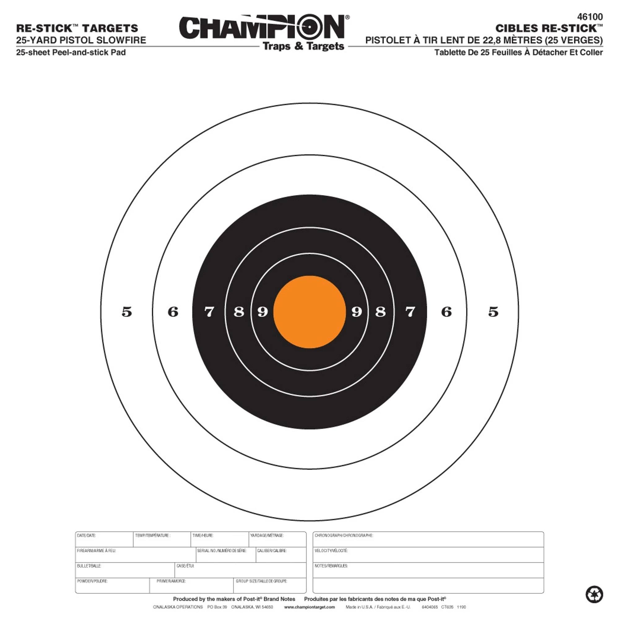 Buy Re-Stick™ Targets and More | Champion Target