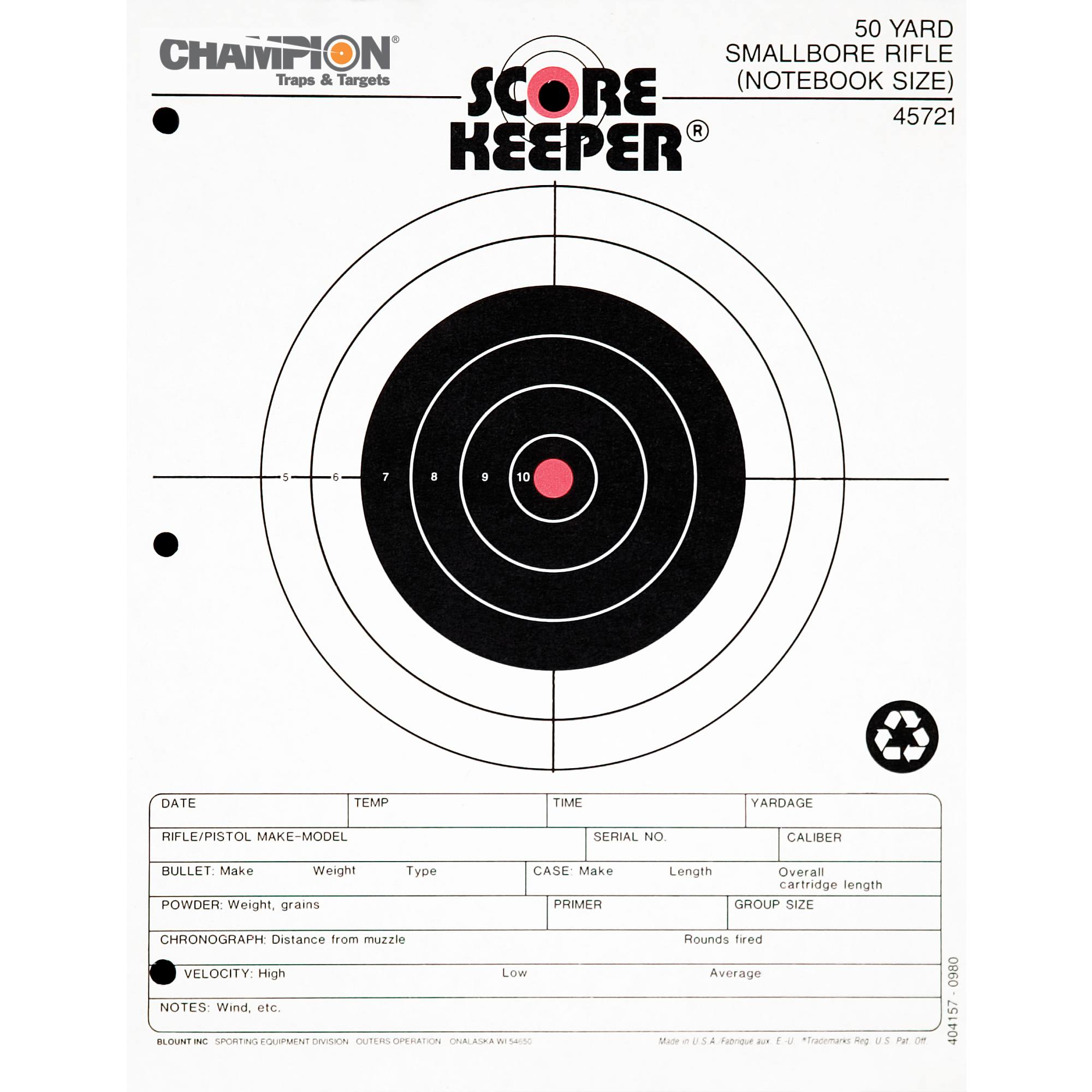 Buy Score Keeper® Fluorescent Orange & Black Bull Targets and More ...